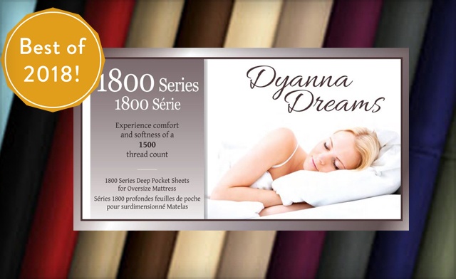 $35 for 1500 Thread Count Bed Sheets Available in Twin, Double Queen ...