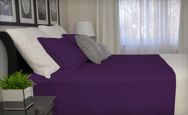 $35 for 1500 Thread Count Bed Sheets Available in Twin, Double Queen ...