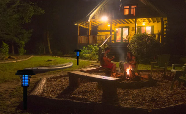 Up to 57% off Solar Powered 2-in-1 Bug Zapper & Lights| WagJag