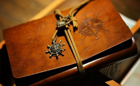 $10 for a 100-Page Refillable Vintage Nautical Notebook (a $28.25 Value ...