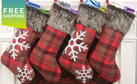 $35 for Christmas Stuffing Socks - 4 Pack (a $60 Value)| WagJag