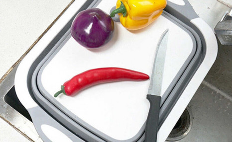 $14 for a 3 in 1 Multifunction Collapsible Kitchen Cutting Board (a $25 ...