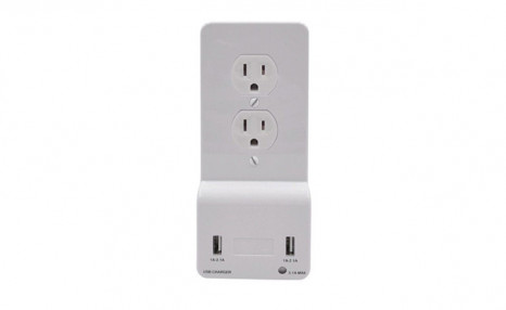 $32 for a USB Wall Plate with Built-In Night Light - 2 Pack (a $60 ...