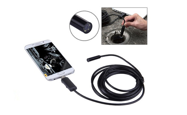 $15 for a 3-Meter Android Waterproof Borescope (a $29 Value)| WagJag