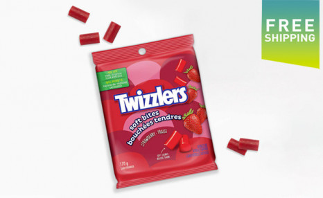$27.95 for a 12-Pack of TWIZZLERS Strawberry Soft Bites | WagJag