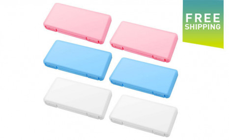 $34.99 for 6 Reusable Plastic Face Covering Storage Boxes| WagJag