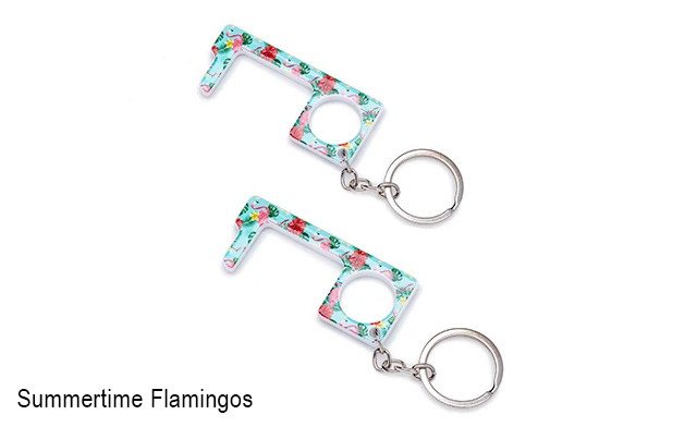 $12.95 for a 2-Pack of No-Contact Keychains (a $22 Value) | WagJag