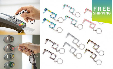 $12.95 for a 2-Pack of No-Contact Keychains (a $22 Value) | WagJag