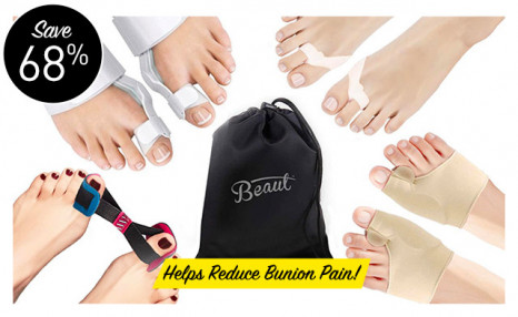 $18.33 for an 8-Piece Bunion Corrector Kit (a $56.99 Value) | WagJag