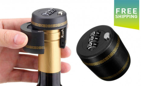 $19.95 for a 3-Pack of Wine Combination Locks (a $57 Value) | WagJag