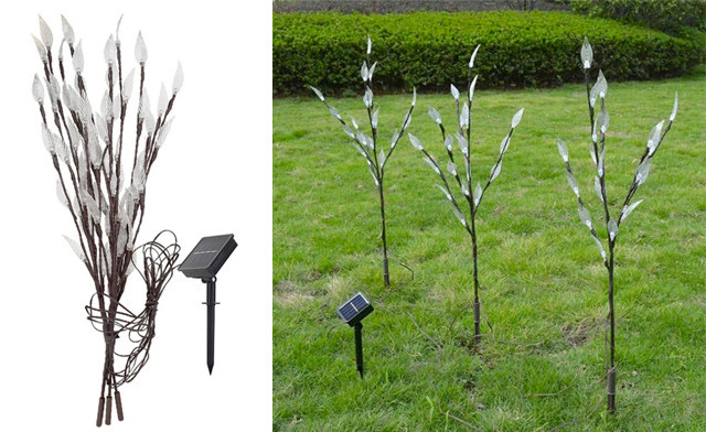 $38.95 for Outdoor Solar Leaf Lights (a $75 Value) | WagJag