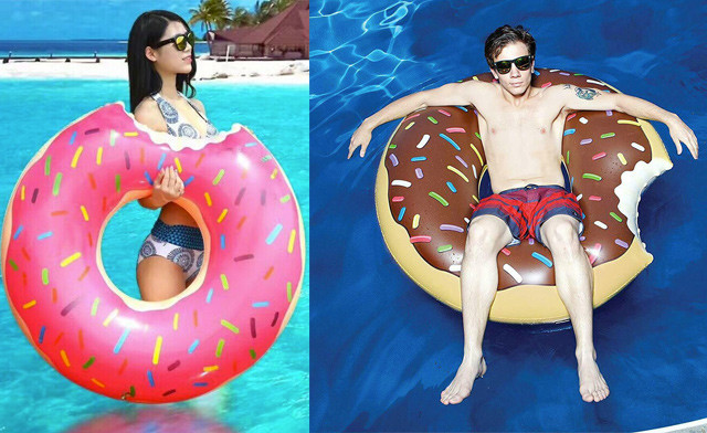 $20 for a Giant Inflatable Donut Pool Float (a $55 Value) | WagJag
