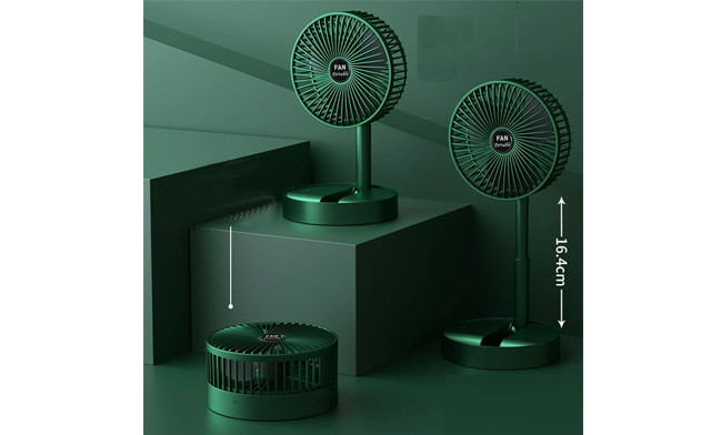 $19.95 for a Retractable Foldable Countertop Fan | WagJag