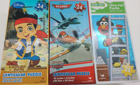 $10.95 for a 3-Pack of 24 Piece Puzzles (a $45 Value) | WagJag