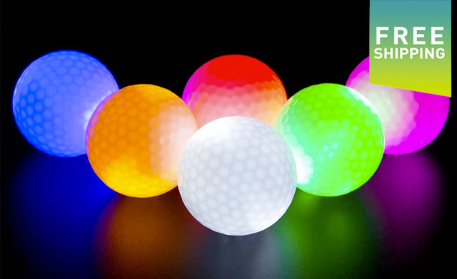 $34.95 for a 6-Pack of LED Light Up Golf Balls (a $50 Value) | WagJag