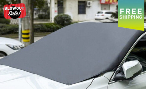 Up to 81% off a Magnetic Windshield Cover | WagJag