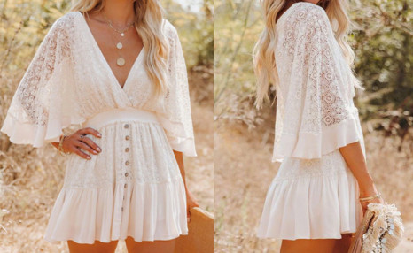 $29.95 for a Boho Ruffle Dress (a $57.29 Value) | WagJag