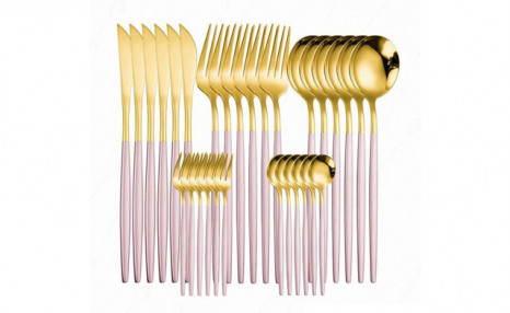 $45 for a 30-Piece Stainless Steel Cutlery Set (a $119 Value) | WagJag