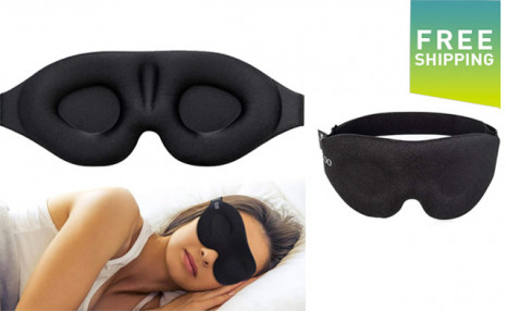 $18.95 for a 3D Contoured Sleeping Mask (a $29.99 Value) | WagJag