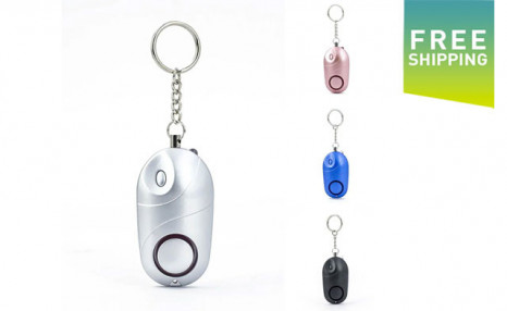 $22.50 for a 2-Pack of Self Defence Alarm Keychains | WagJag