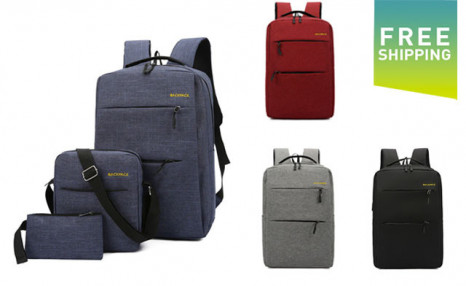 $35.95 for a 3-Piece Backpack (a $97.50 Value) | WagJag