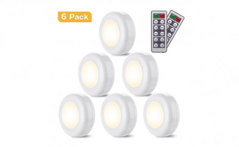 $22.95 for a 6-Pack of LED Puck Lights (a $42 Value) | WagJag