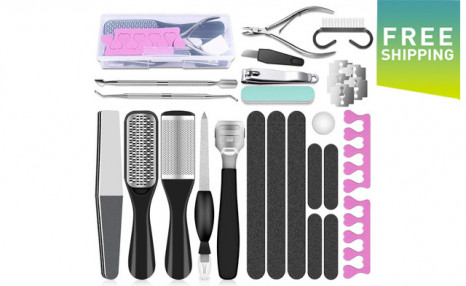 $28.95 for a 23-Piece Professional Pedicure Tool Set | WagJag