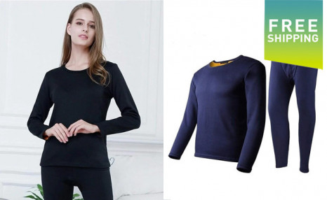 $29.95 for a Winter Thermal Underwear Set (a $104.89 Value) | WagJag