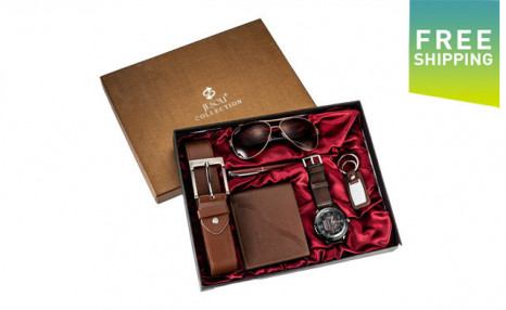 $59.95 for a 6-Piece Men's Gift Set (a $136.79 Value) | WagJag