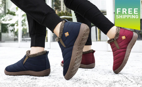 $29.99 for Women's Plush Lined Snow Shoes (a $112 Value) | WagJag