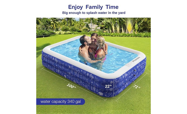 $25.95 for a Family Sized Inflatable Pool (a $79.99 Value) | WagJag