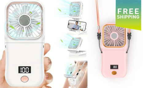 $20 for a Portable Mini Hanging Fan (a $38.50 Value) | WagJag