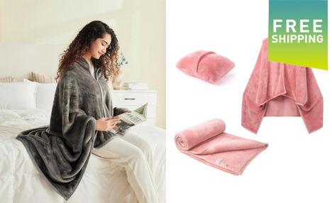 $29.95 for a 2-in-1 Wearable Shawl Blanket (a $59.99 Value) | WagJag