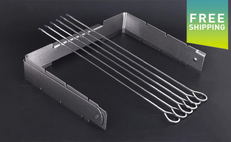 $24.95 for a Stainless Steel Barbecue Grill Rack | WagJag