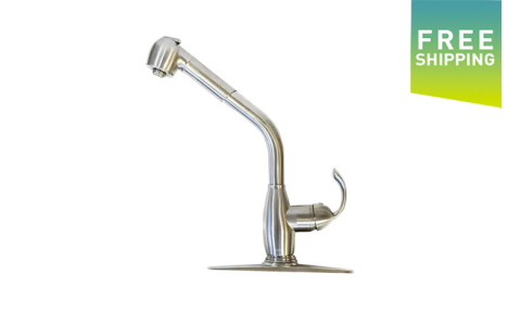 $198.95 for a Crown Brushed Nickel Kitchen Faucet | WagJag
