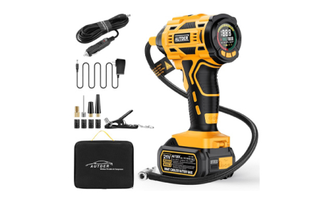 $38.95 for an AUTDER Tire Inflator Portable Air Compressor | WagJag