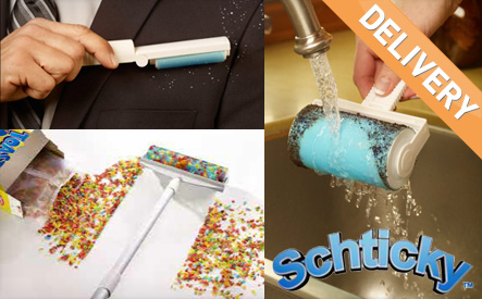 $19 for a Schticky Reusable Lint Roller 3-Piece Set (a $35 Value ...