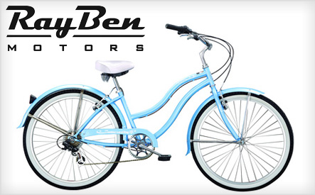 $399 for a Rover Beach Cruiser Bike from RayBen Motors (an $800 Value ...