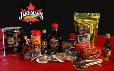 $66 for a Christmas Gift Box Containing 17 Maple Products from Jakeman ...