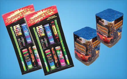 $25 for 2 Boomer Family Fireworks Kits or 2 Speeding Thunder Finale ...