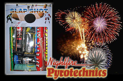 $36.50 for a 16-Piece Slap Shot Assorted Fireworks Kit from NightFire ...
