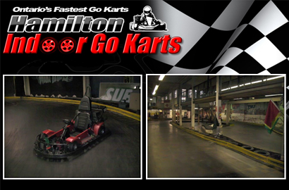 $14 for 20 Go-Kart Laps at Hamilton Indoor Go Karts (A $28 Value)| WagJag