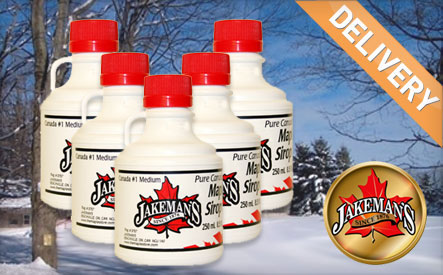 $36 for 6 x 250 mL Bottles of Gourmet Maple Syrup from Jakeman's Farm ...