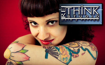 $150 for 2 Hour Tattoo Session at ReThink Studio ($300 value)| WagJag