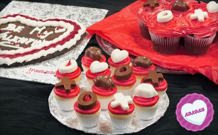 $15 for Your Choice of a Tear Away Cupcake Cake, a 10 in. Personalized ...