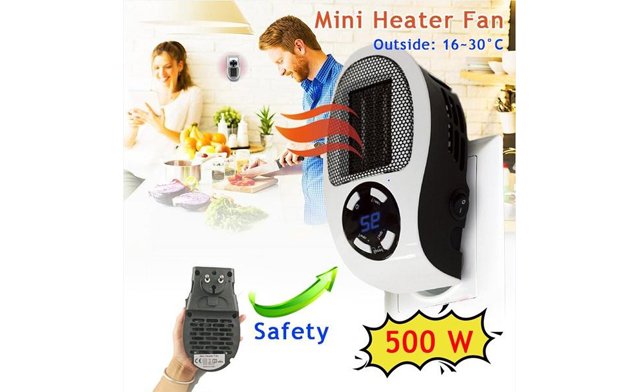 $42 for a 500W Mini Electric Heater (a $99 Value)