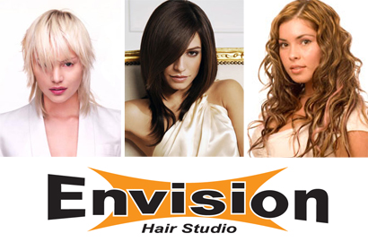 $49 for a Wash, Cut and Style Plus a Classic Mani-Pedi at Envision Hair ...