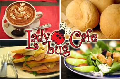 $18 for $40 Worth of Casual Eats at Ladybug Café - Breakfast, Lunch ...
