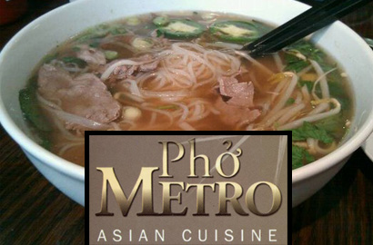 $9 for $20 Worth of Vietnamese Fare at Pho Metro Asian Cuisine| WagJag