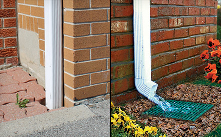 $80 for a Downspout Sewer Disconnection from National Downspout ...
